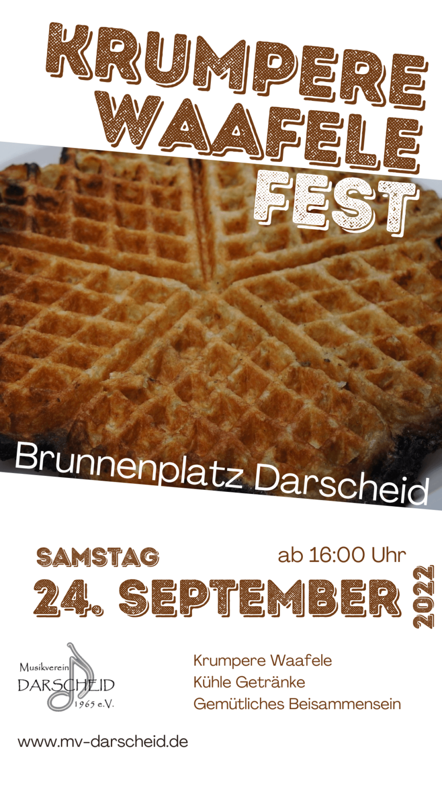 Krumpere Waafele Fest in Darscheid - darscheid.de