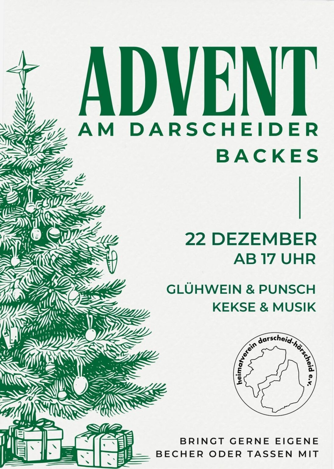 „Advent am Darscheider Backes“ – 22.12.2024 ab 17 Uhr - darscheid.de